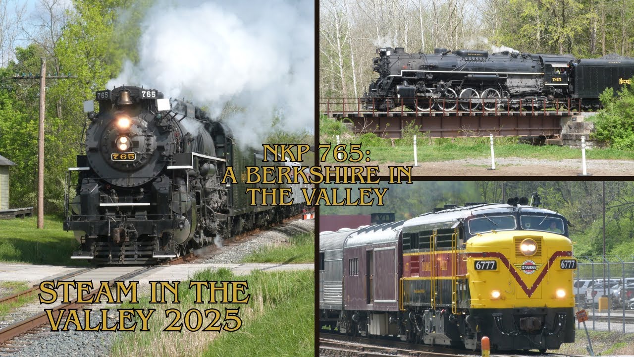NKP 765: A Berkshire in The Valley | Steam in The Valley 2025 - YouTube