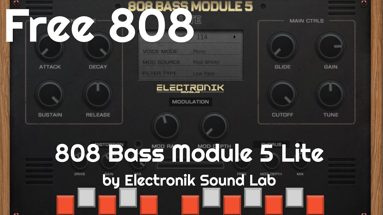 Free 808 - 808 Bass Module 5 Lite by Electronik Sound Lab (No Talking ...