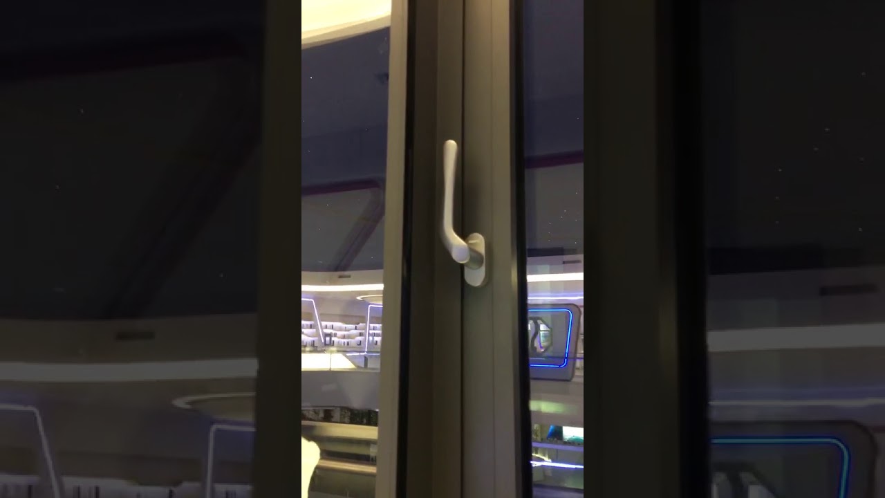 EOSS system window with steel anti-mosquito nets - YouTube