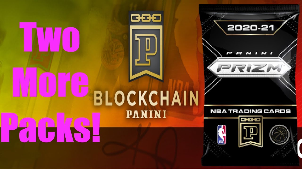 Packs 2 and 3 Panini NFT Blockchain NBA Basketball digital trading ...