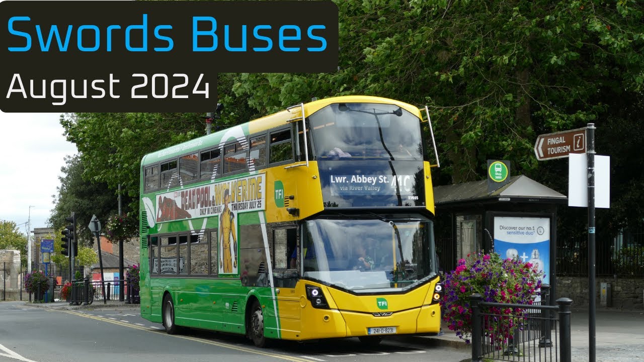 Swords Buses | August 2024 - YouTube