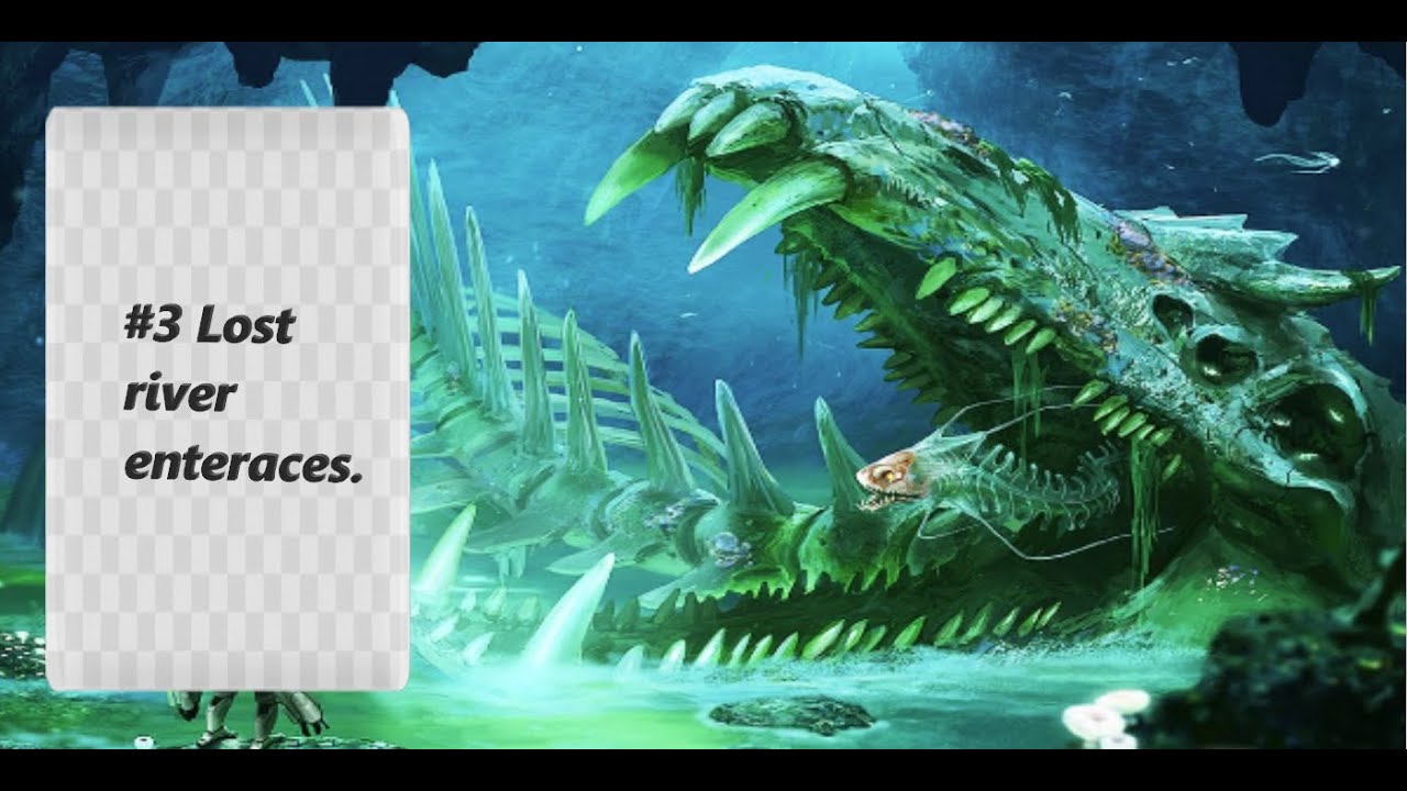 Where to Find Most Lost River Entrances | SUBNAUTICA - YouTube