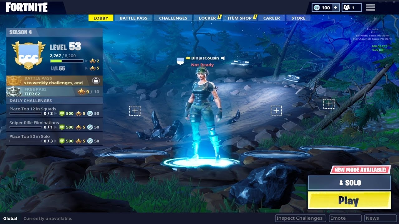 Playing OG Fortnite Season 4 (Project era) - YouTube