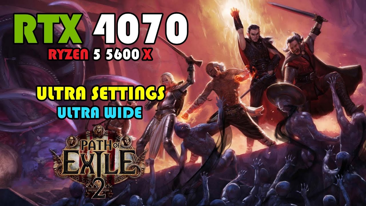 Path of Exile 2 UltraWide Experience RTX 4070 UWQHD 3440x1440 - YouTube