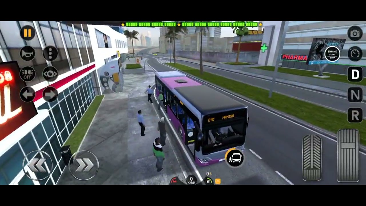 Bus Simulator 3D City Driving - New Featured Bus Driver 3D - game - YouTube