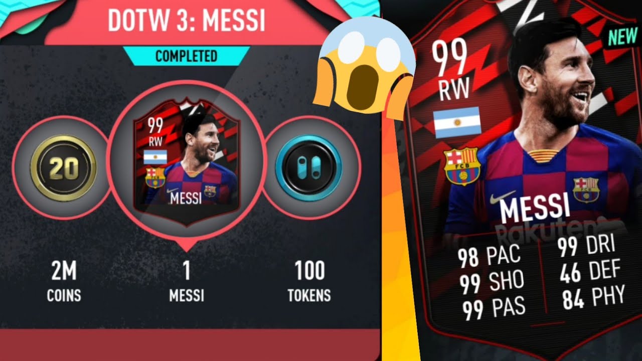 I GOT 99 SBC MESSI | Weekly Objectives #33 | Pacybits 20 - YouTube
