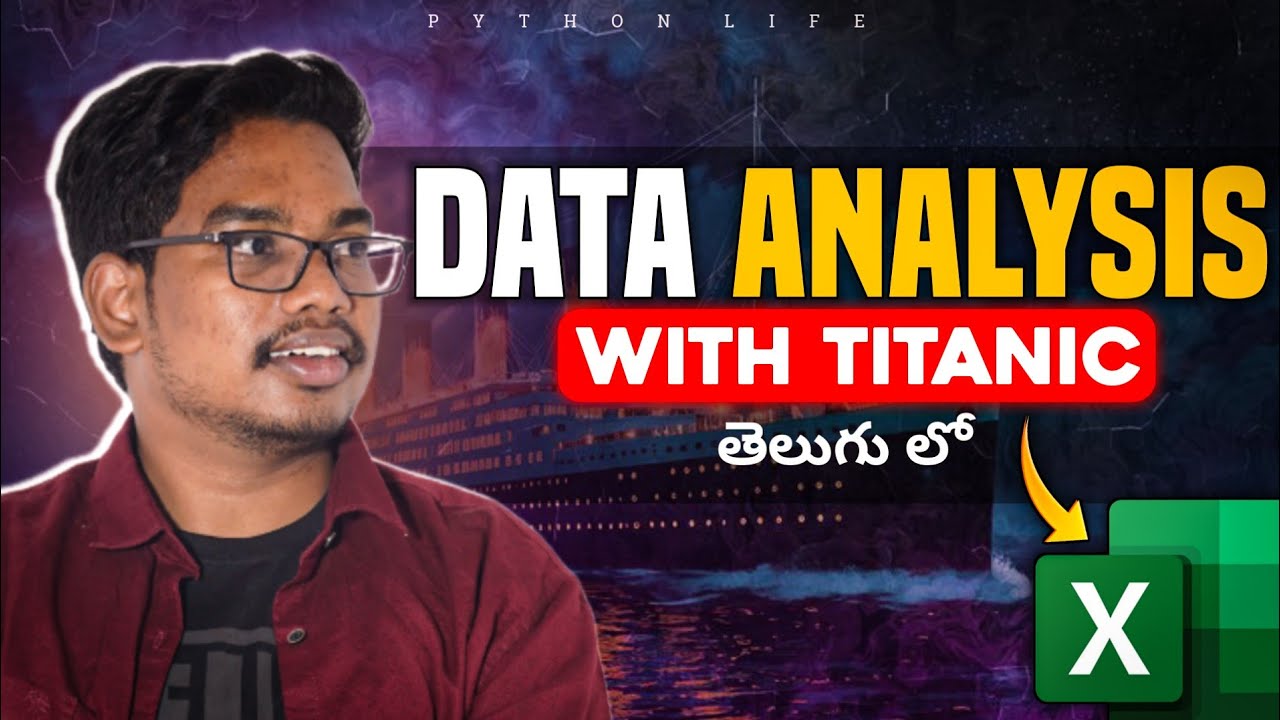 Data Analysis with Titanic DataSet using Excel | Excel for Data Analyst ...