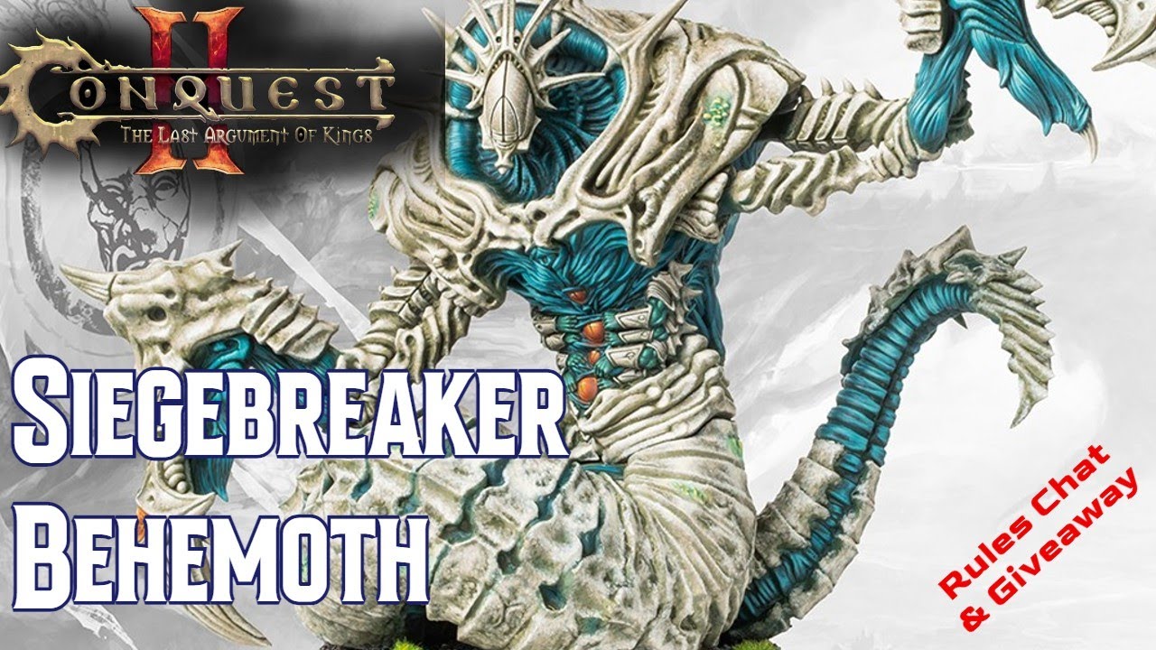 Becoming the Behemoth! - Siegebreaker Giveaway and Discussion - YouTube