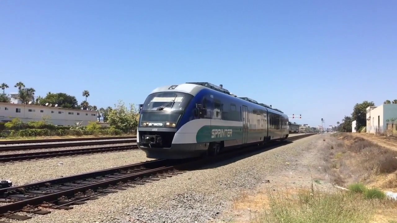 Amtrak, BNSF, WAMX, and NCTD trains in the start of August 2018! Feat ...