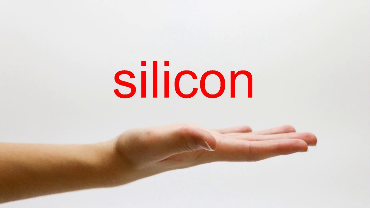 How to Pronounce silicon - American English - YouTube