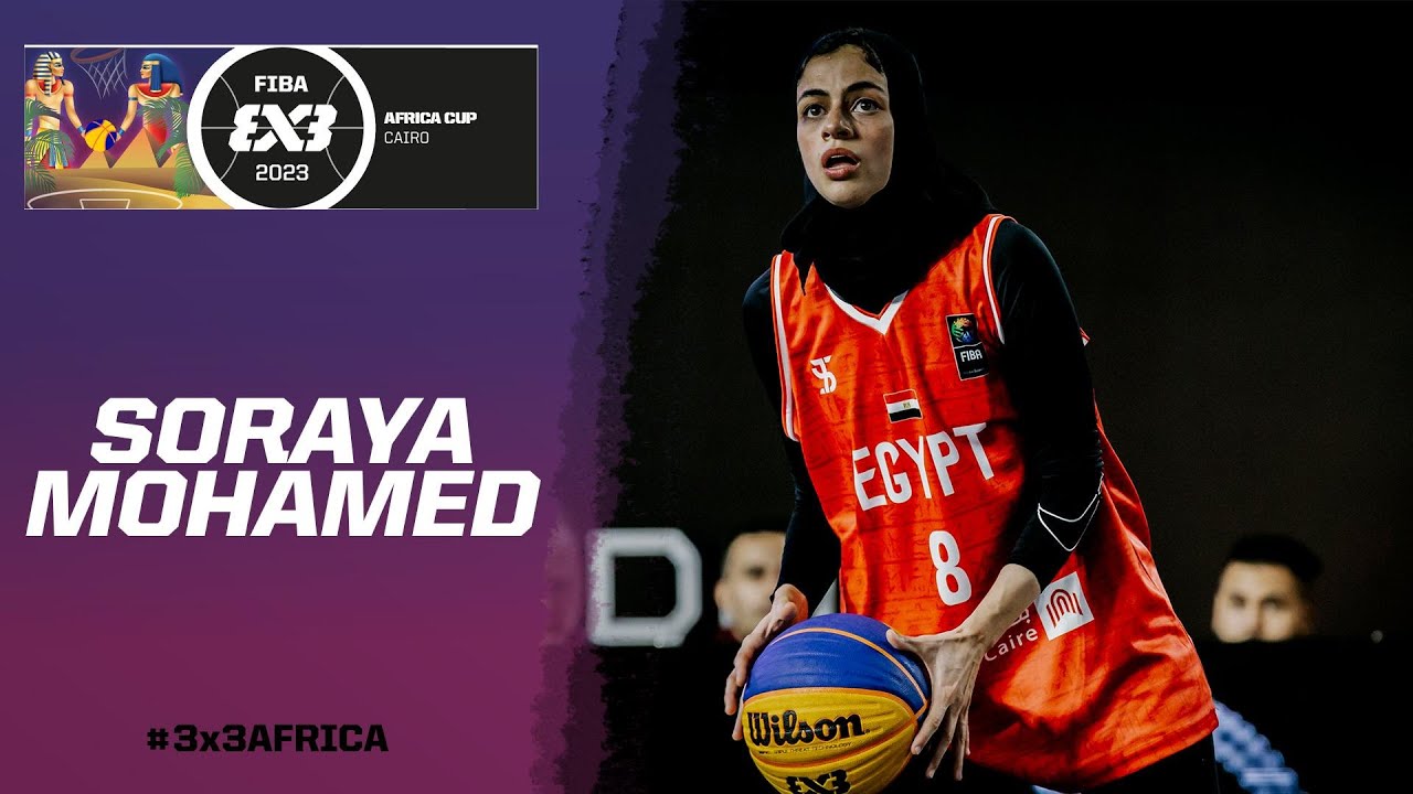 Cleopatra can ball 🇪🇬👑 Soraya Mohamed | FIBA 3x3 World Tour 2023 | Best ...