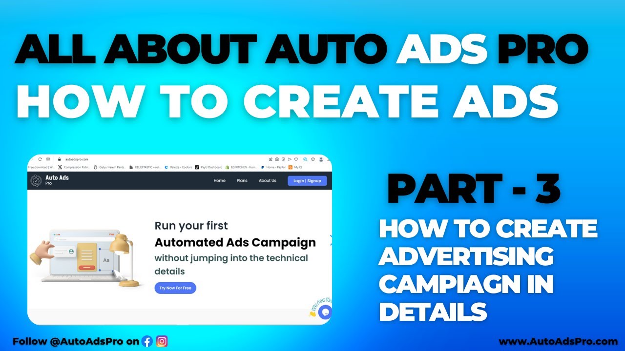Part - 3 | How to Create Advertising Campiagn in Auto Ads Pro # ...