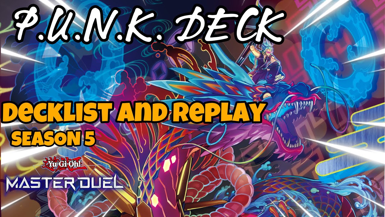 PUNK MASTER DUEL : SEASON 5 RANKED DUEL REPLAY AND DECKLIST - YouTube