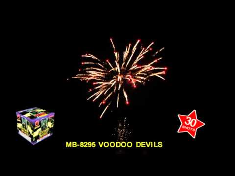 Voodoo Devils 500g Cake Megabanger ~Parker Fireworks Presents~ - YouTube