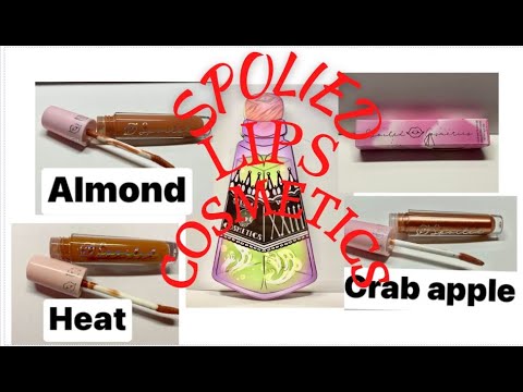 First impressions for Spoiled Lips Cosmetics Dec 2021 #spoiledlipscosmetics #jessicaisspoiled