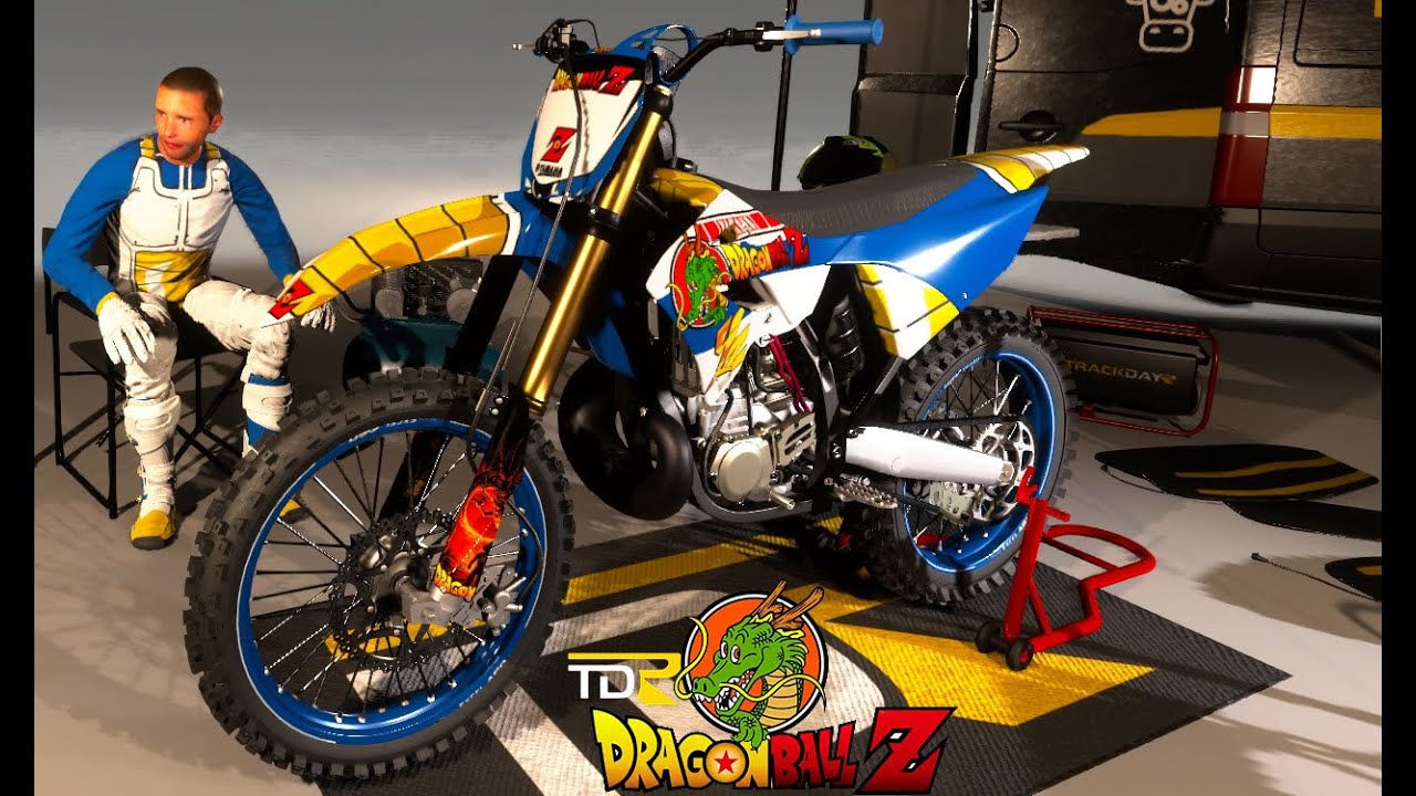 TrackDayR - Kit Déco DBZ + Tenu 250 YZ - YouTube