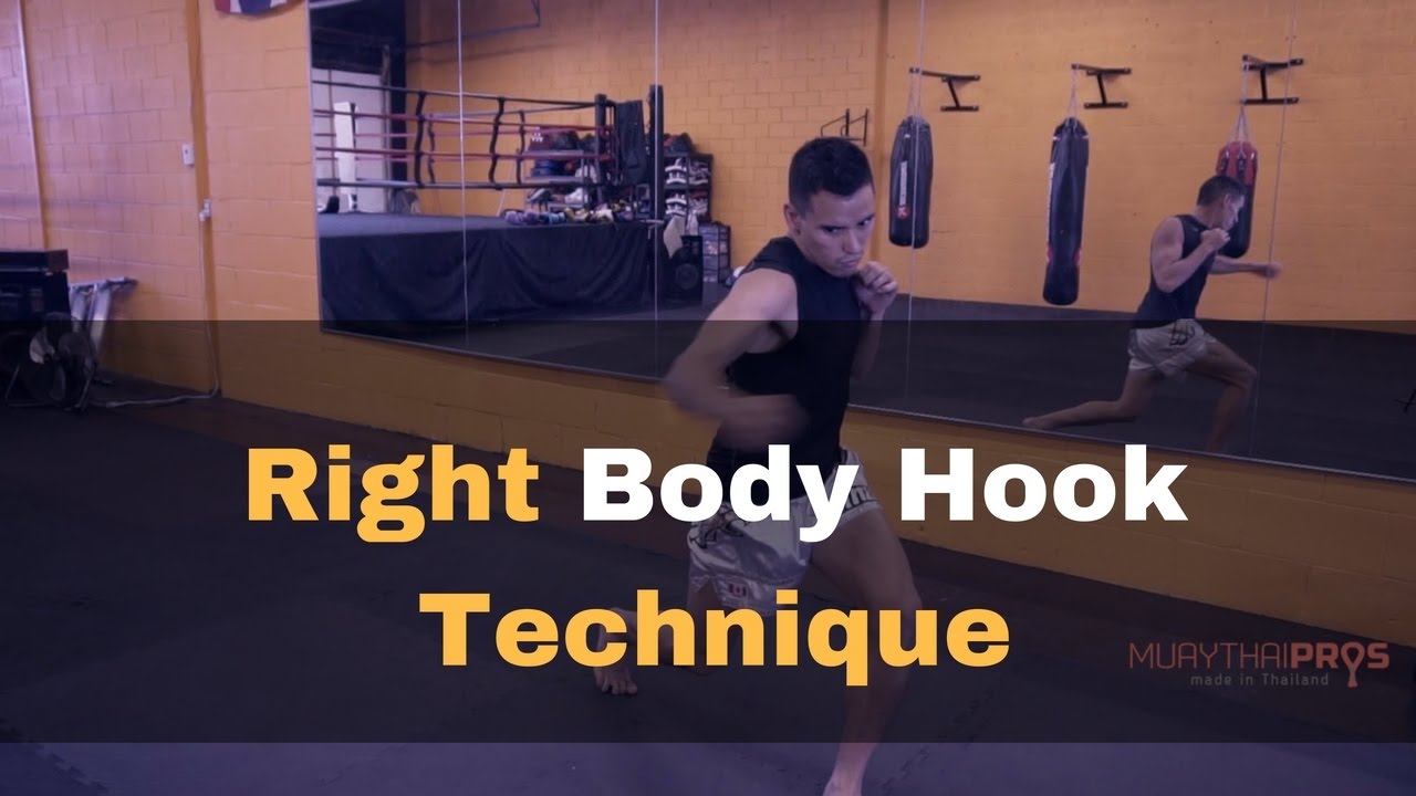 Right Body Hook Muay Thai Technique - YouTube