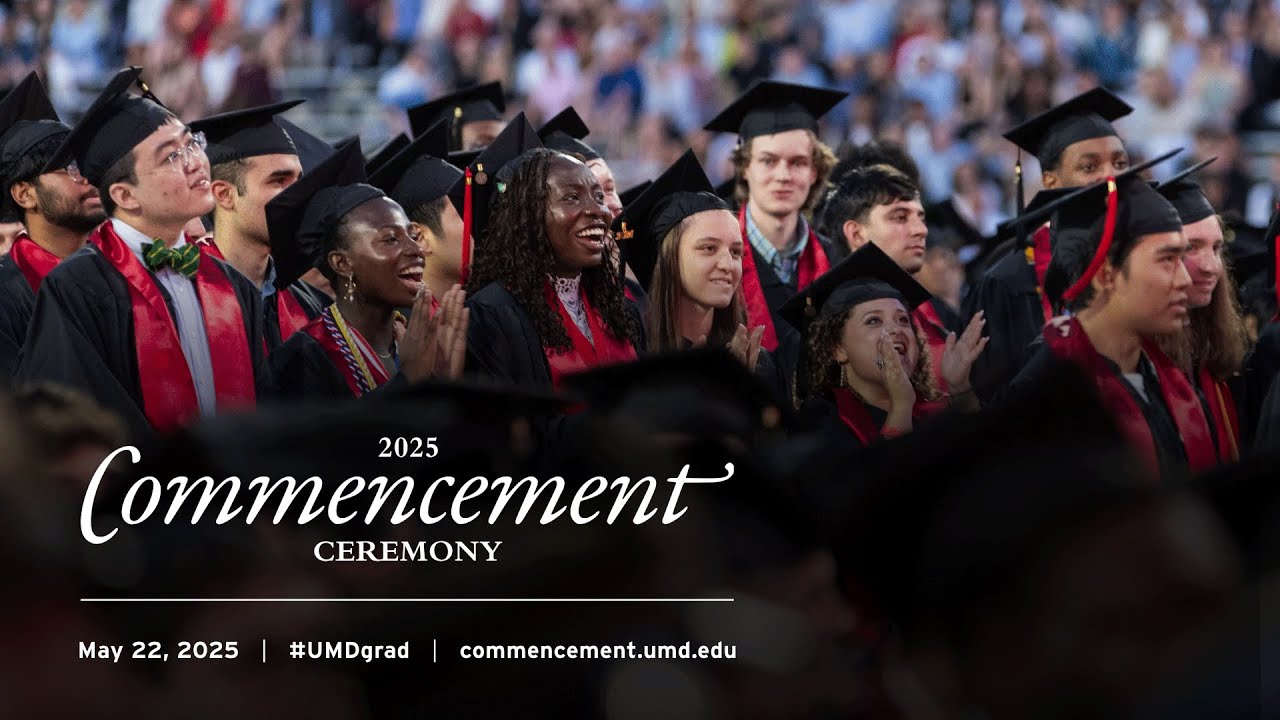 UMD 2025 Commencement Ceremony - YouTube
