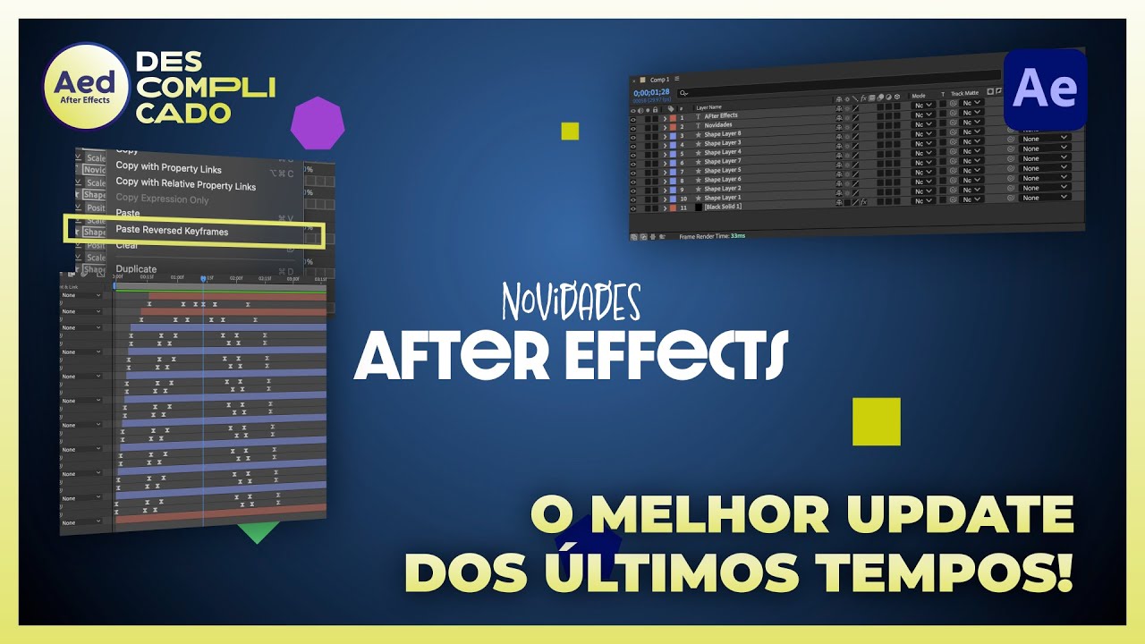 NOVIDADES incríveis no After Effects 24.4 e PRÉVIA do After Effects ...