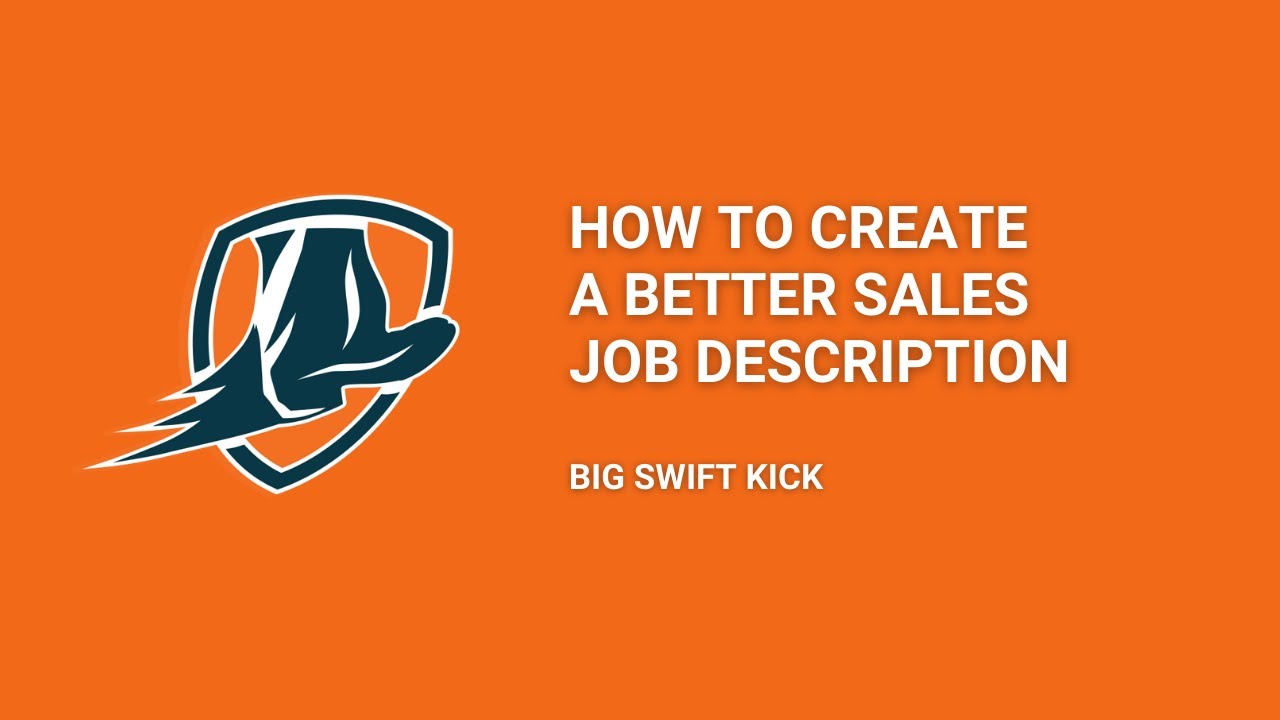 How To Create A Better Sales Job Description YouTube how-to-create-a-better-sales-job-description-youtube