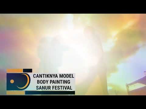 CANTIKNYA PARA MODEL BODY PAINTING SANUR FESTIVAL