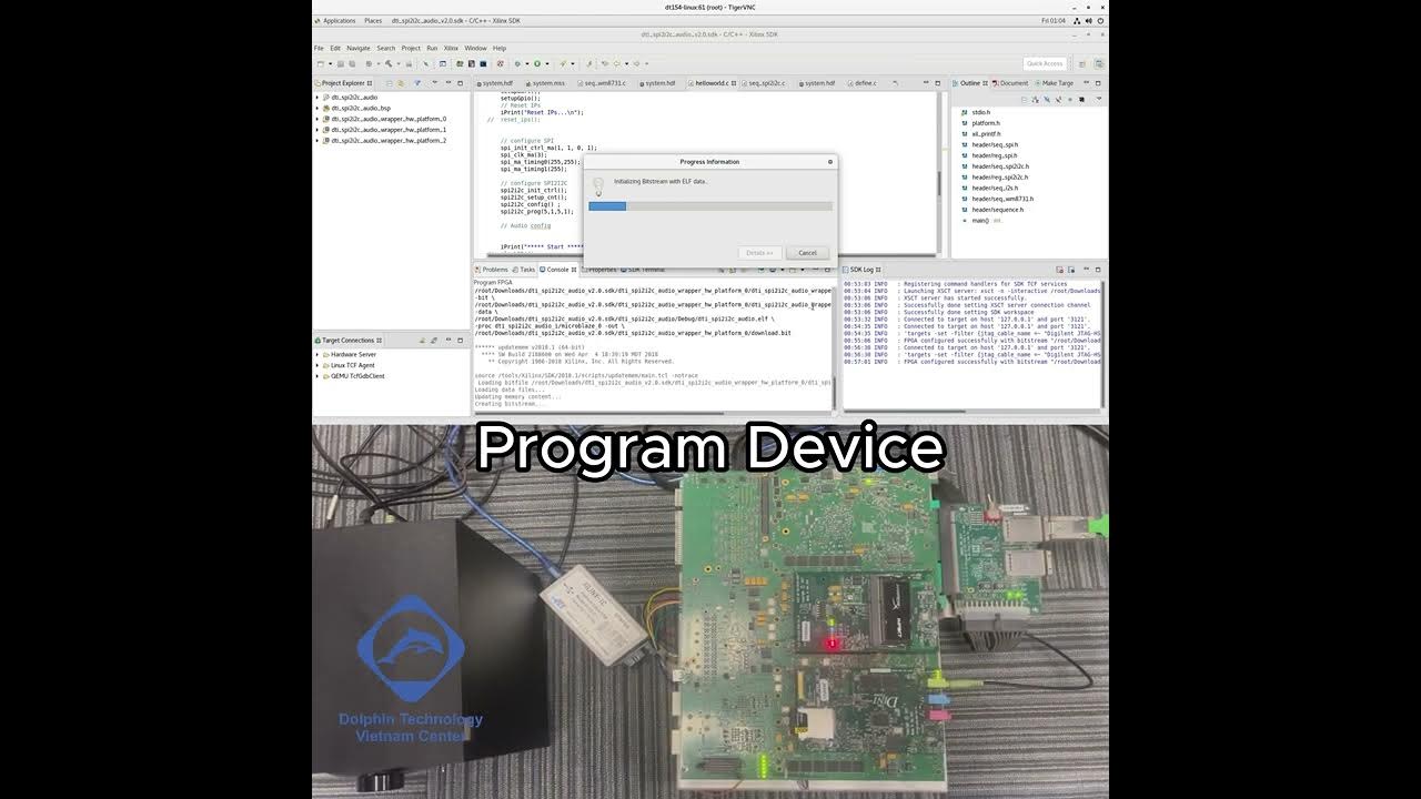 [FPGA Prototype] SPI to I2C Bridge on Xilinx UltraScale - YouTube