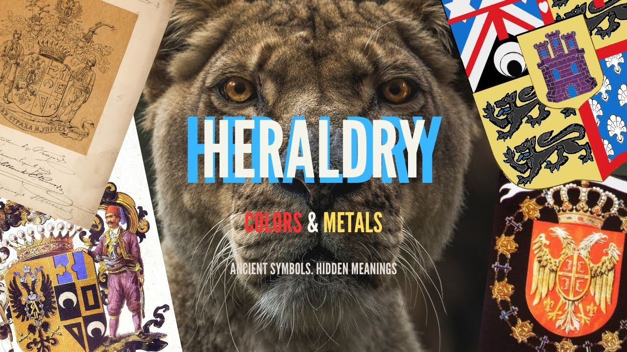 What is Heraldry & its Symbols? Coats of Arms - Colors & Metals. - YouTube