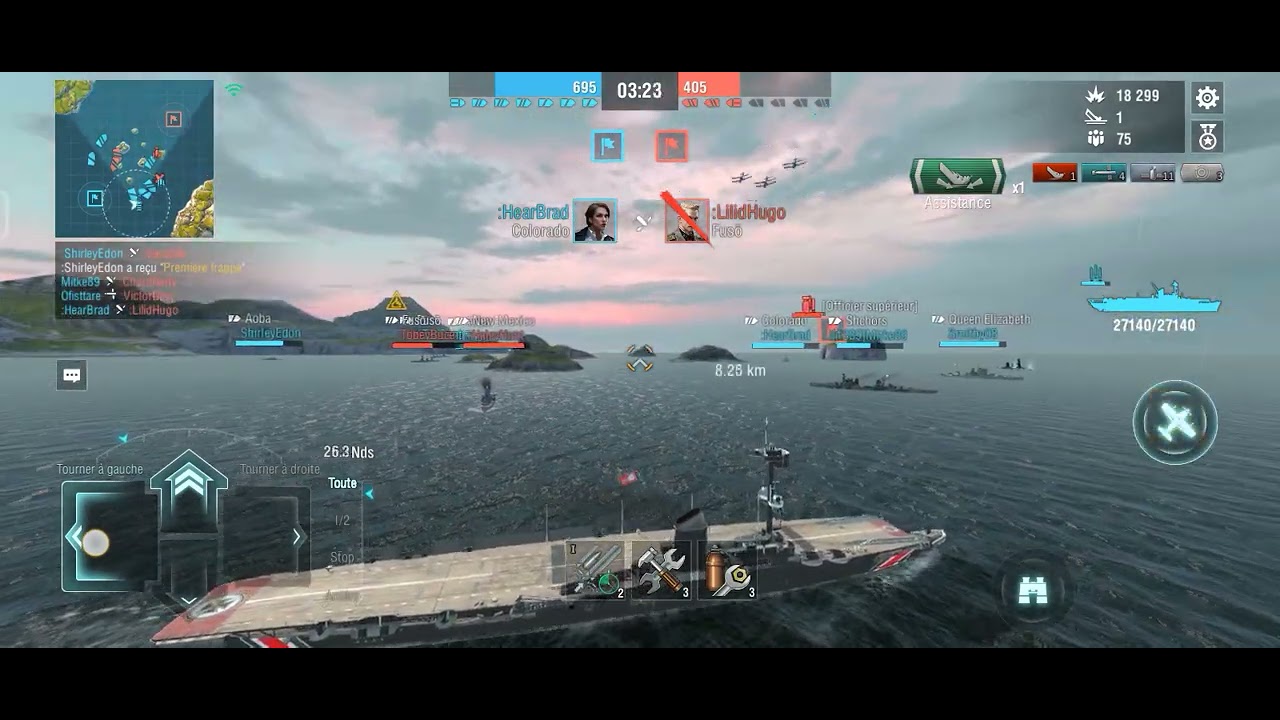 World of warships KMS Weser - YouTube