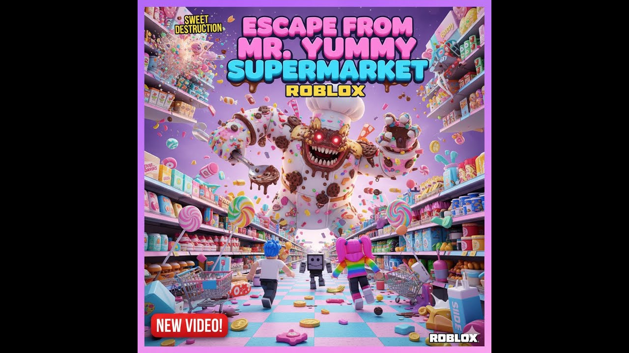 Mr. YUMMY Tried to EAT Us! Escape Challenge! - YouTube