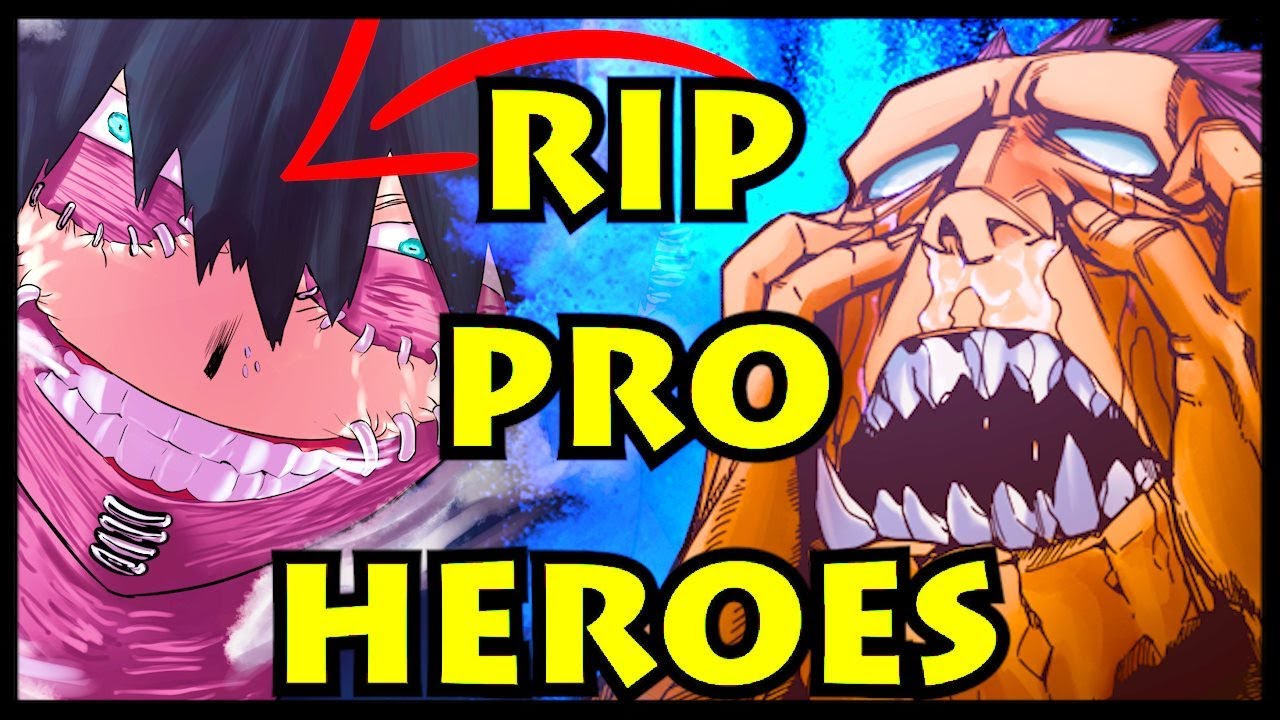 THE FALL OF THE HEROES!! My Hero Academia Villains just changed the ...