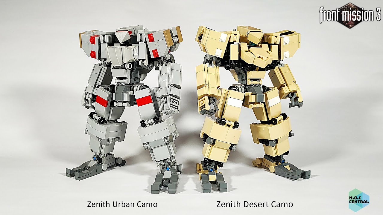 LEGO Front Mission 3 Zenith Desert & Urban camo - Preview #frontmission ...