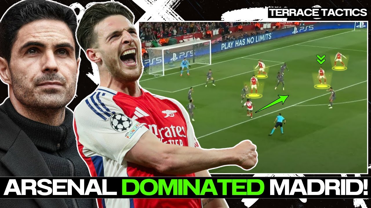 Arteta MASTERCLASS! How Arsenal DOMINATED Real Madrid! | Terrace ...