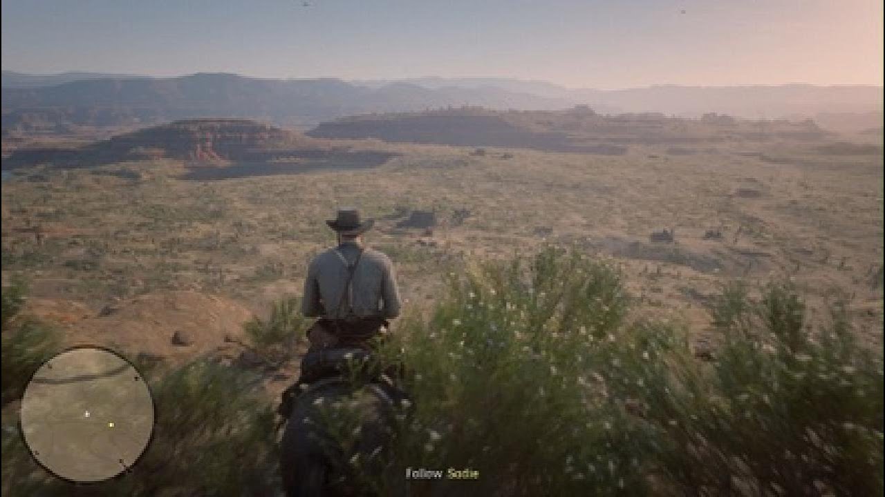 Amazing draw distance in Red Dead Redemption 2 PS5 - YouTube
