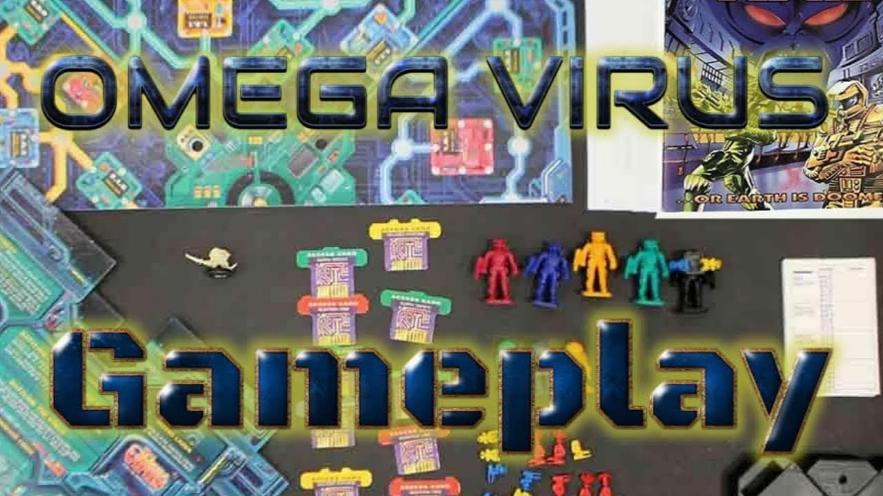 The Omega Virus Interactive Board Game [Gameplay] - Two Guys, One Couch ...