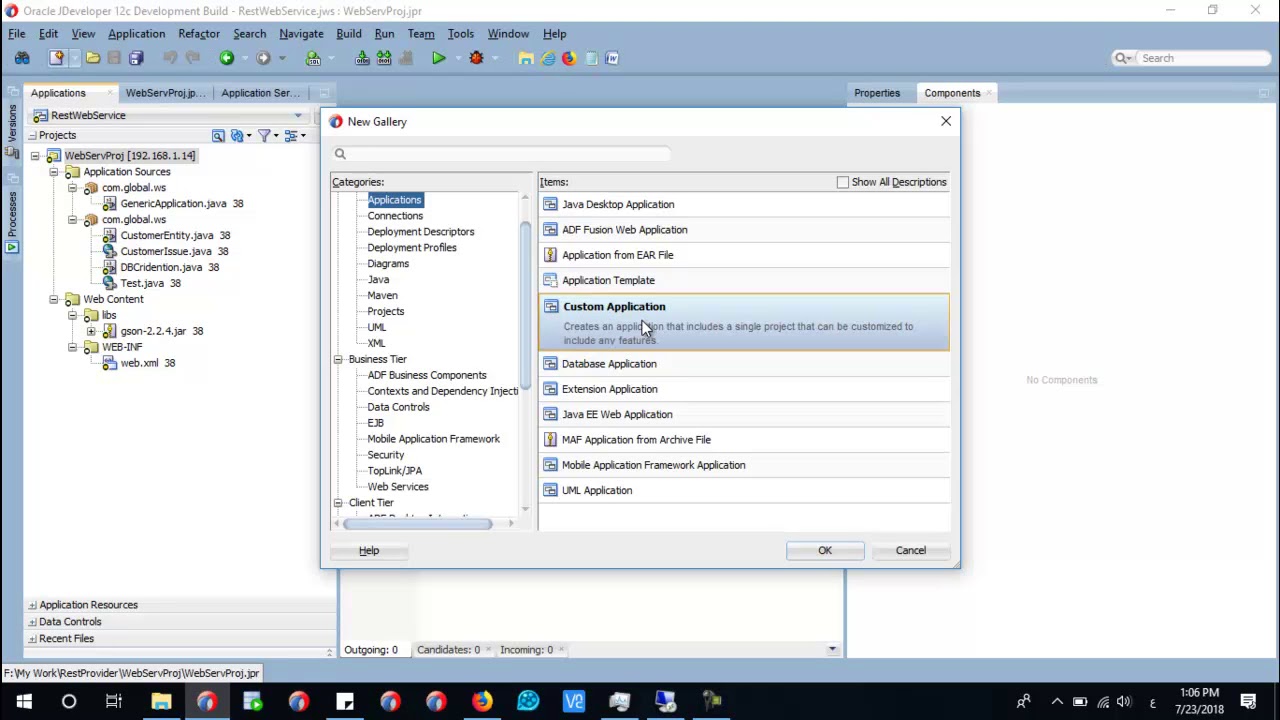 Oracle-ADF-Web Service - YouTube