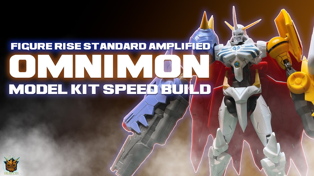 Amplified Omnimon | Digimon Adventure | Model Kit Speed Build - YouTube