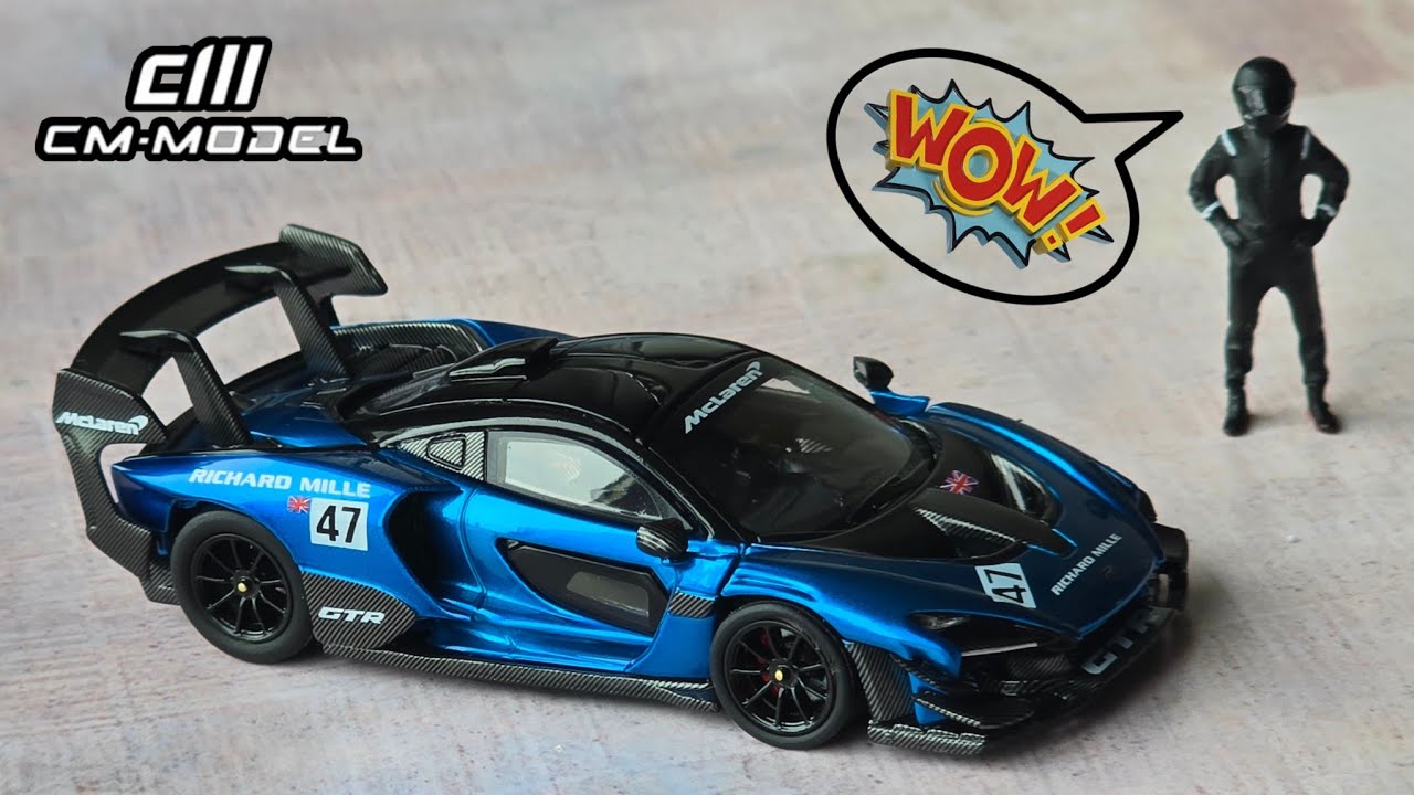 A Diecast Masterpiece? McLaren Senna. CM model 1/64 scale. - YouTube