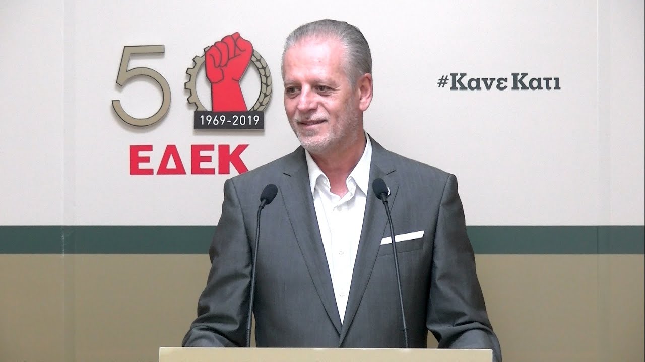 Δηλώσεις Προέδρου Κ.Σ. ΕΔΕΚ, Μαρίνου Σιζόπουλου για Δημήτρη Παπαδάκη ...