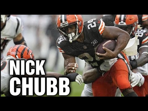 Browns RB Nick Chubb Returns To Tecmo Bowl! - YouTube