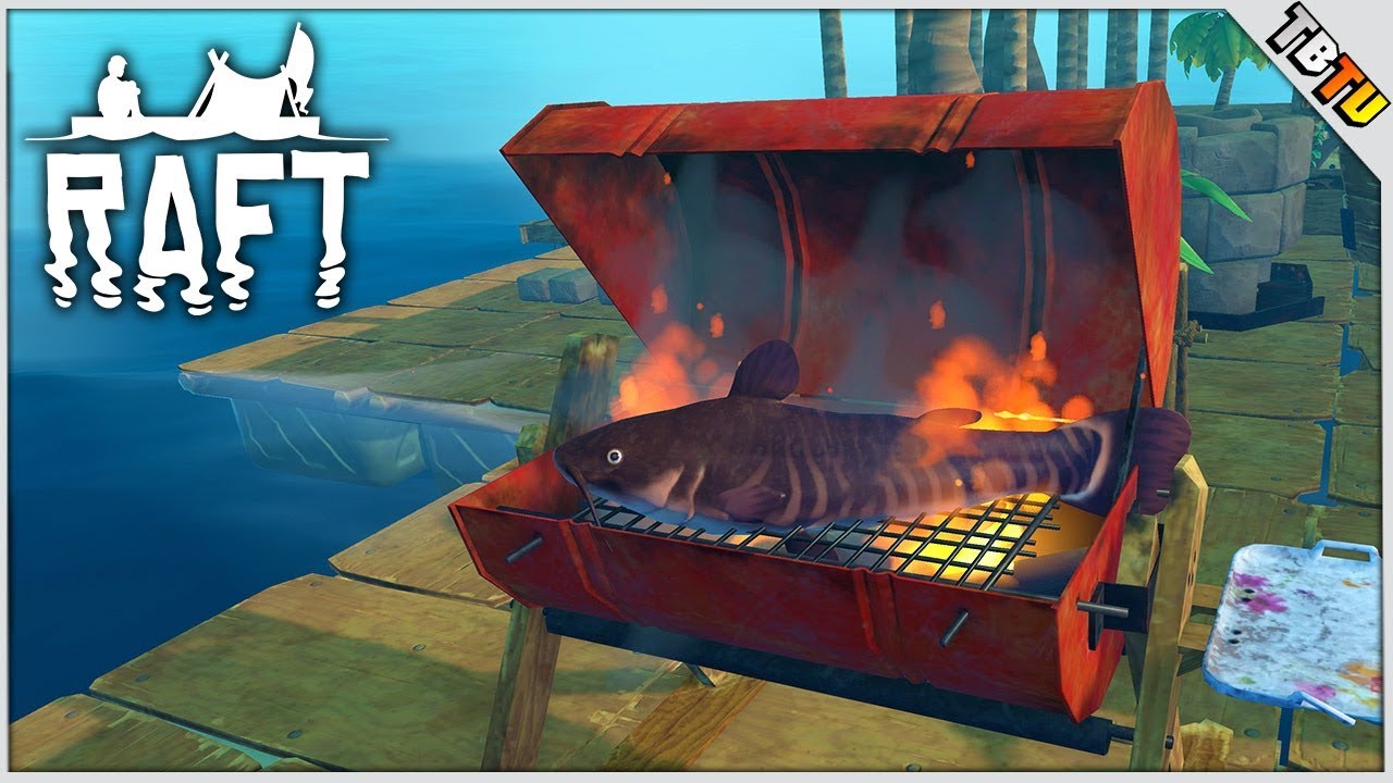 SMELTERS AND A FANCY NEW BARBECUE! Raft Update PC Gameplay E5 - YouTube