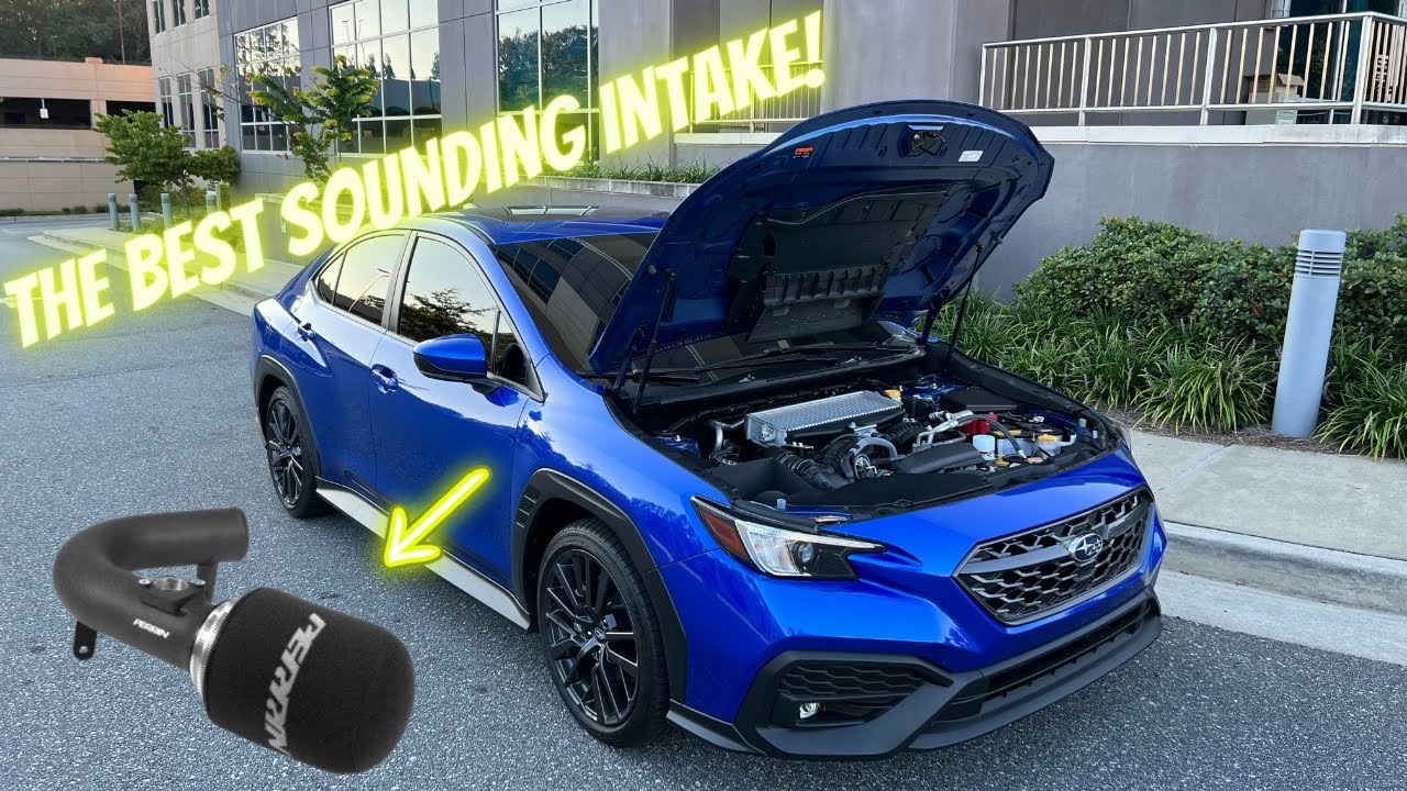 Perrin Intake 22+ WRX | Sound Clips - YouTube