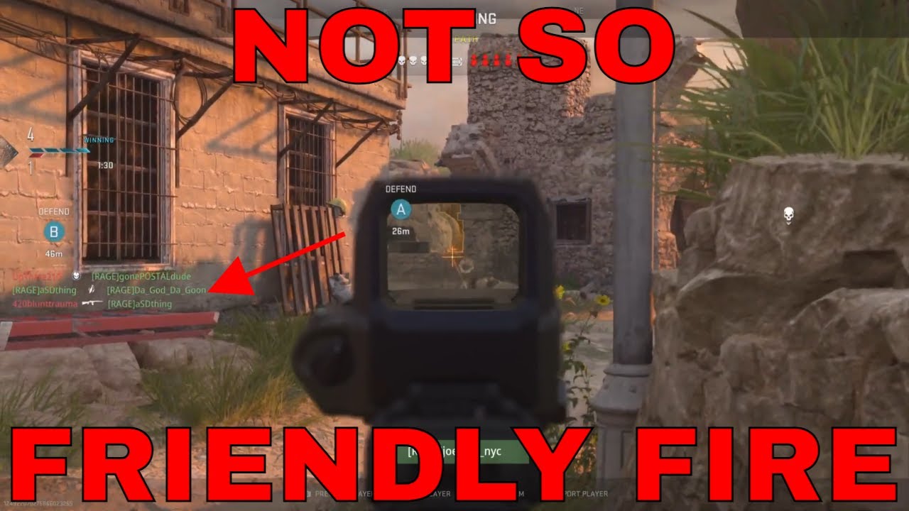 SDThing Drops The Building On The Goon - Friendly FIRE! - Call of Duty ...