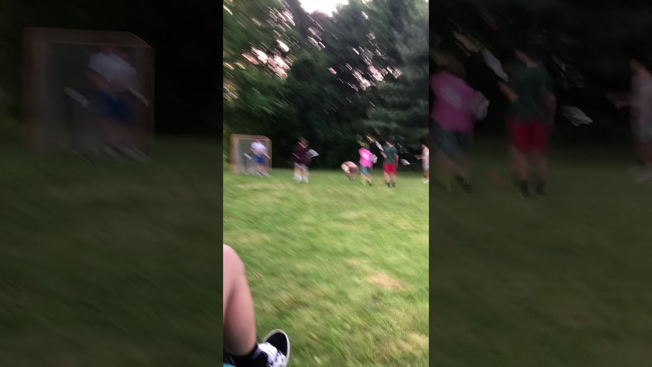 Kid gets hit in the balls with tennis ball - YouTube