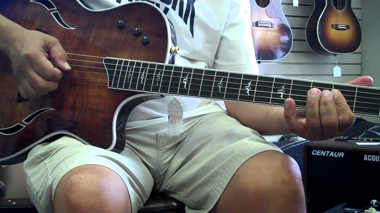 T5 Taylor guitar 5 postion switch demo - YouTube