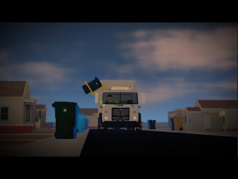 Roblox Garbage Trucks | Autocar WX Heil CP Rapid Rail - YouTube