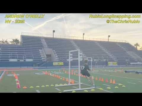 Rubio Long Snapping, Andrew O'Reilly, VEGAS XXXIX, Agility - YouTube