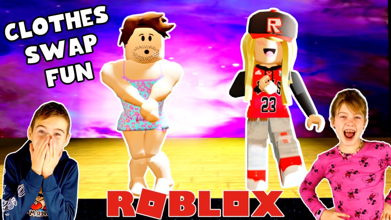 Clothes Swap Fun Part 18 | Roblox Fashion Famous Edition!!! - YouTube