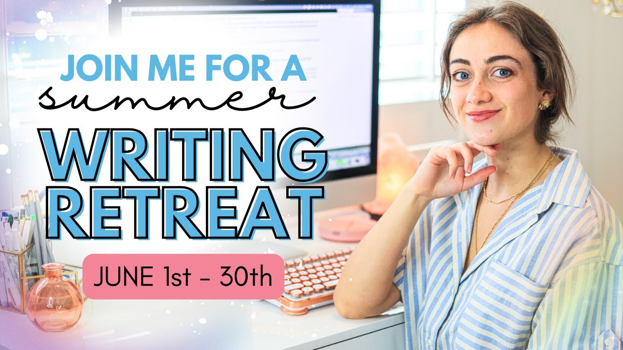 Ready to Write This Summer? Join My Free Writing Retreat! - YouTube