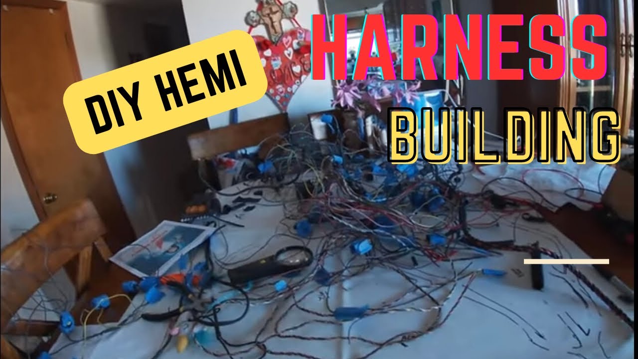 DIY Hemi Swap Wiring 98-03 Durango Dakota part 5 build the harness ...