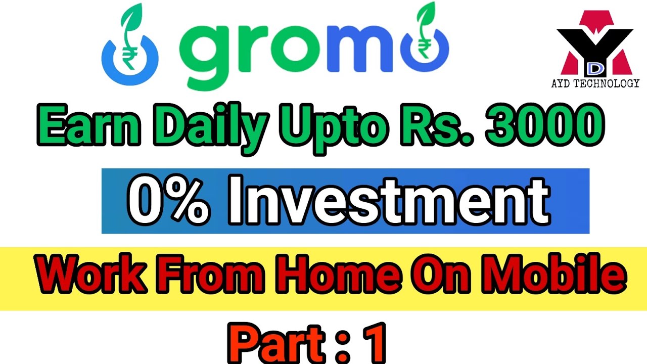 How to Earn Money Online with GroMo without Investment | Easy Online ...
